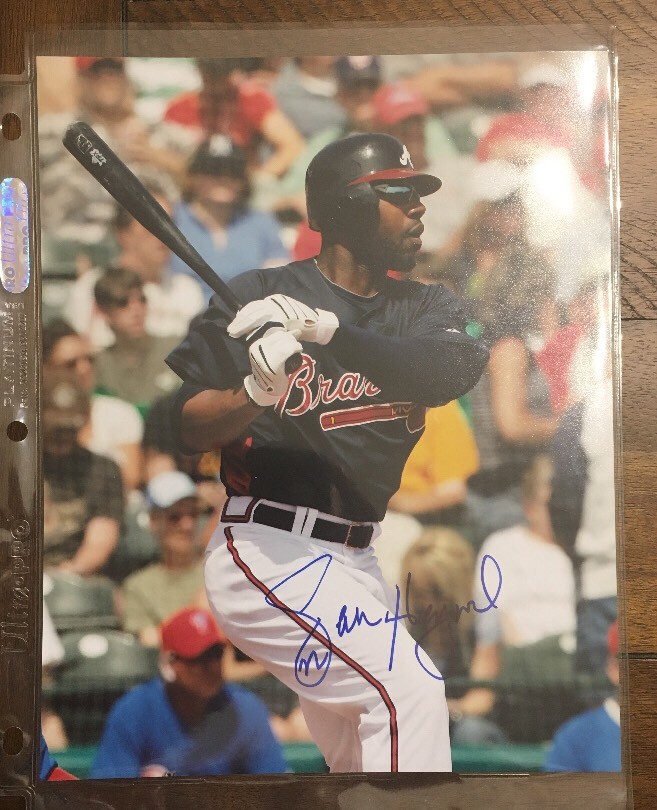 JASON HEYWARD AUTOGRAPHED SIGNED AUTO BASEBALL PHOTO 8x10 BRAVES | eBay
