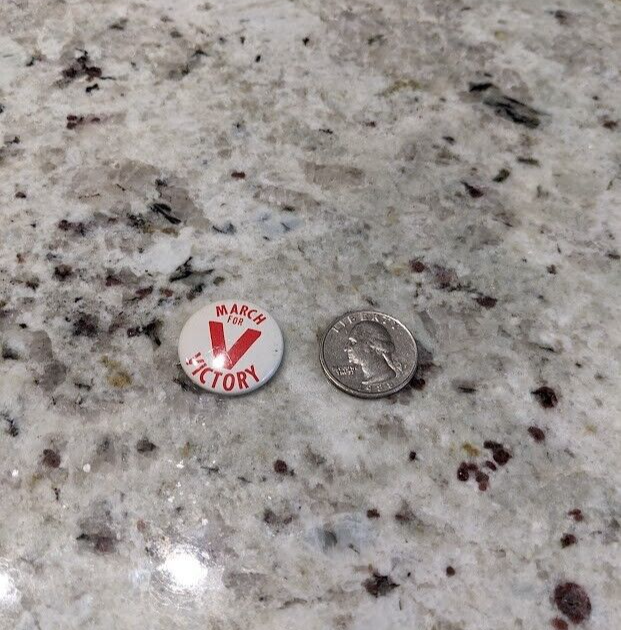 March For Victory Pro Vietnam Vintage Pinback Button (AH-09) | eBay