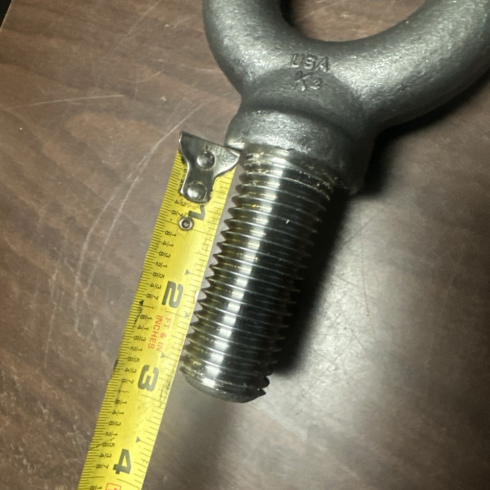 Machinery Eye Bolt- PROTO A489 - MADE IN U.S.A. 1-1/8” X 2-3/4” EYE ...