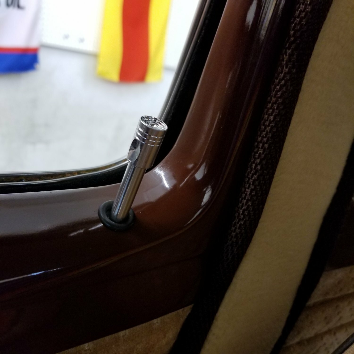 Engine Piston 2 Piece Door Locks Plunger Lock Set Kit tri-5 street 5.0l ...