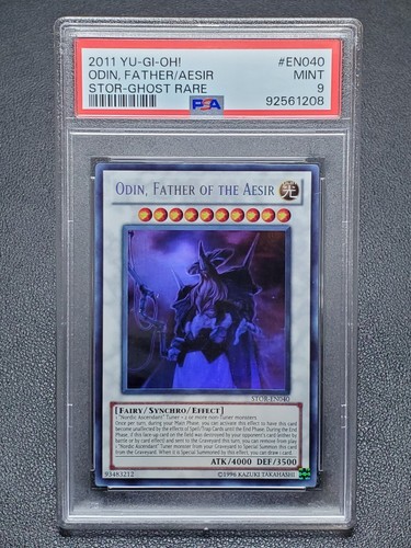 2011 Yugioh STOR-EN040 Odin, Father of the Aesir Ghost Rare Unlimited ...