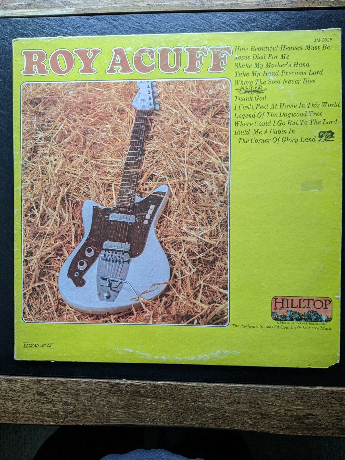 33 LP - ROY ACUFF - "Gospel songs" - Hilltop records (1965) (VG+) | eBay