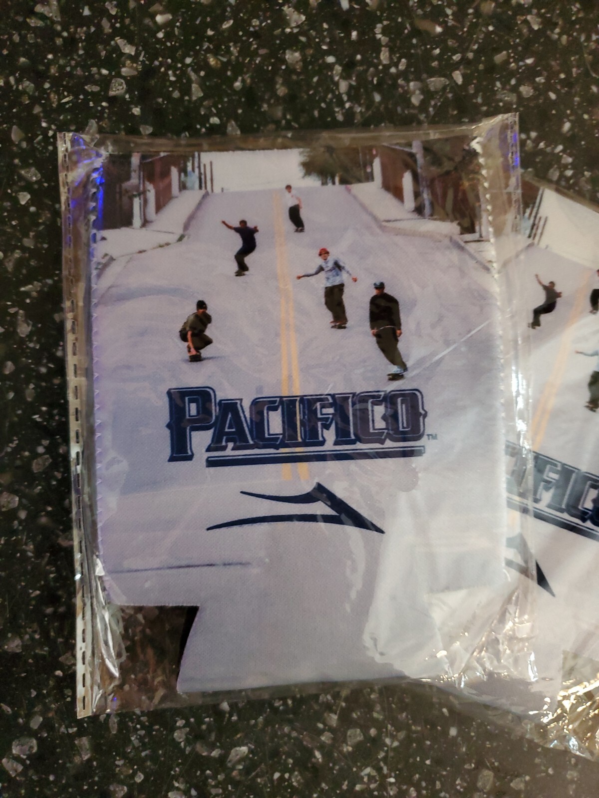 Pacifico Beer Cousy Beer Can Holder Cooozie Skaters Skateboard for sale ...