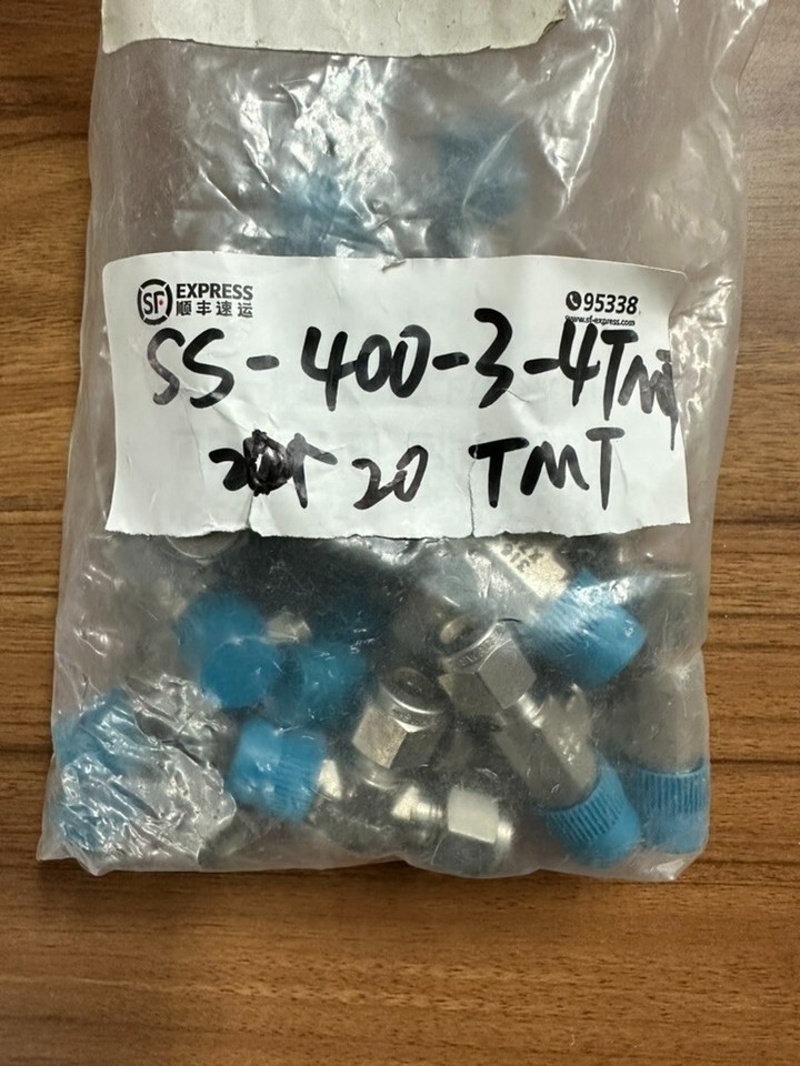 LOT OF 20PCS SWAGELOK SS-400-3-4TMT | eBay