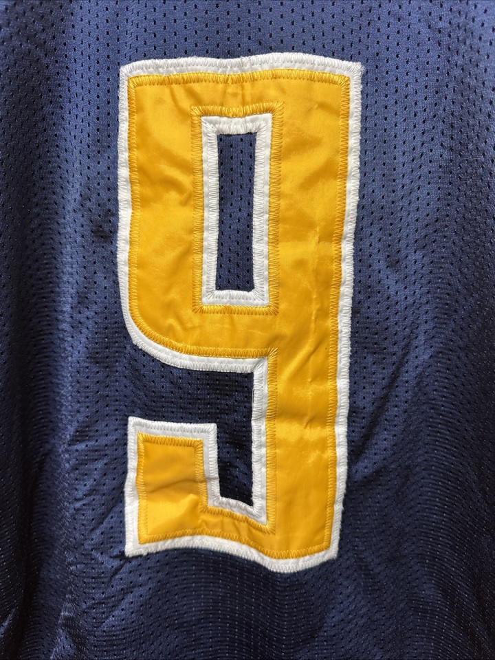 WVU Mountaineers #9 Jersey Adult Large Steve & Barry’s City Wide Patch ...