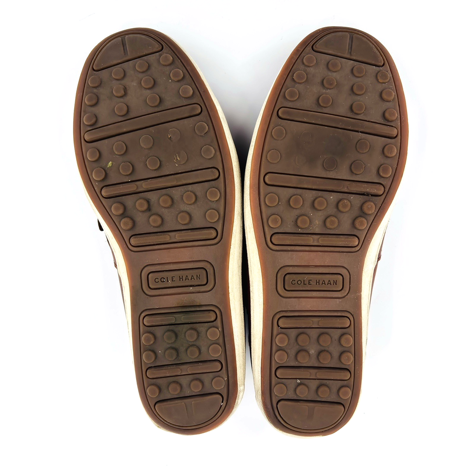 Mens 8.5 M Cole Haan Pinch Roadtrip Brown Leather Boat Camp Shoes ...