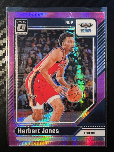 2024-25 Panini Donruss Optic Herbert Jones Pink Hyper Prizm | eBay