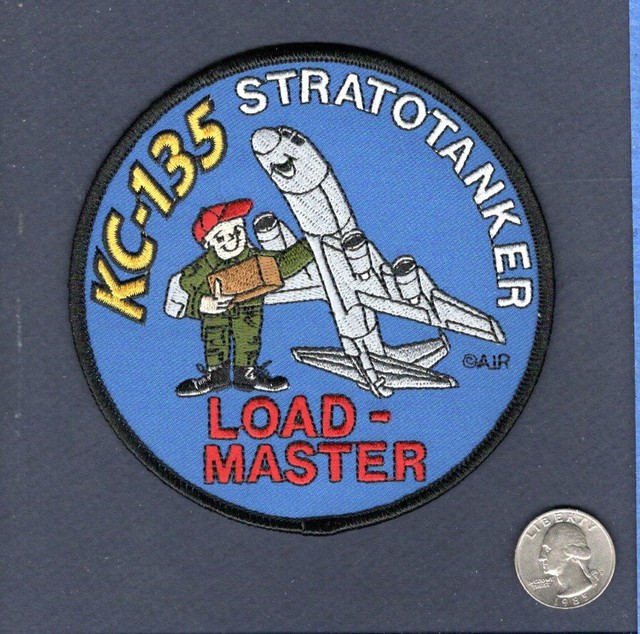 KC-135 STRATOTANKER LM LOADMASTER USAF ARS Refueling Squadron Crew ...