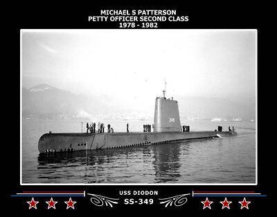 Navy Emporium USS Diodon SS-349 Canvas Photo Print 141SS349 | eBay