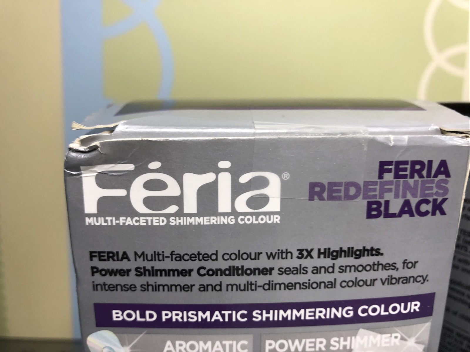 3 L'Oreal Paris Feria #21 STARRY NIGHT BRIGHT BLACK Permanent Color Gel ...