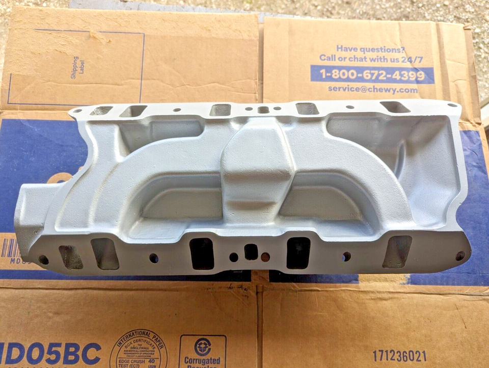 Edelbrock Hipo F4b Intake Mustang Gt Cobra Shelby 289 302 347 Sunbeam ...