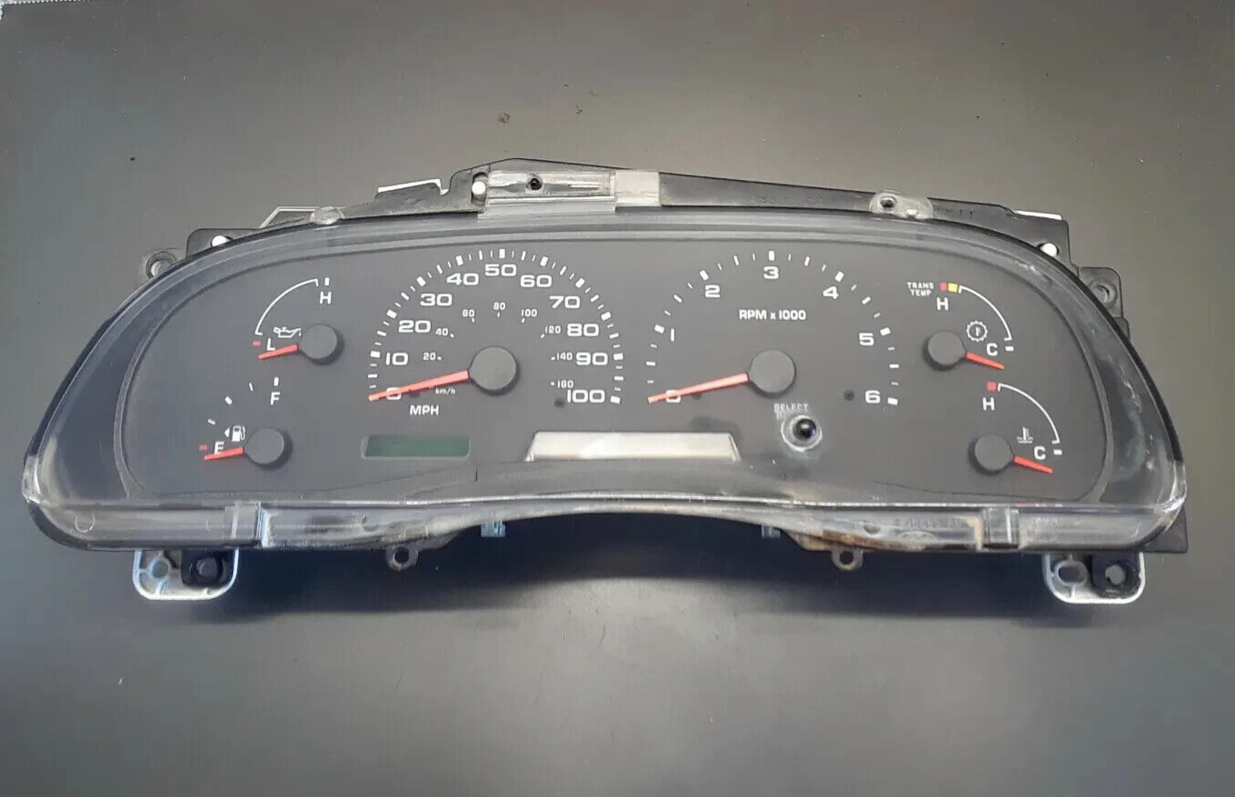 🔥02-04 Ford F250 F350 F450 Dash Instrument Gauge Cluster Speedometer ...