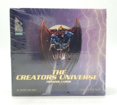 1993 Dynamic THE CREATORS UNIVERSE Factory Sealed 36 Packs Wax Box Indy ...