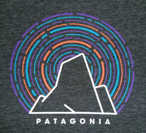 PATAGONIA T SHIRT MEDIUM MOUNTAIN COMMON THREADS ORGANIC COTTON | eBay