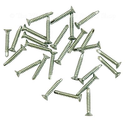 25MM SELF DRILLING UPVC WINDOW SCREWS 161g (APPROX 100) | eBay