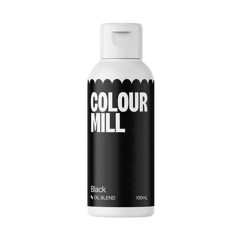 Colour Mill Oil-Based Food Coloring, 100 Milliliters Black | eBay