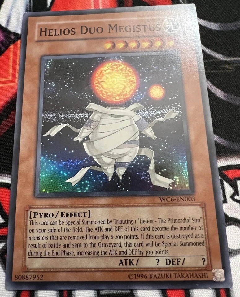 Yu-Gi-Oh! TCG Helios Duo Megistus World Championship Series WC6-EN003 ...