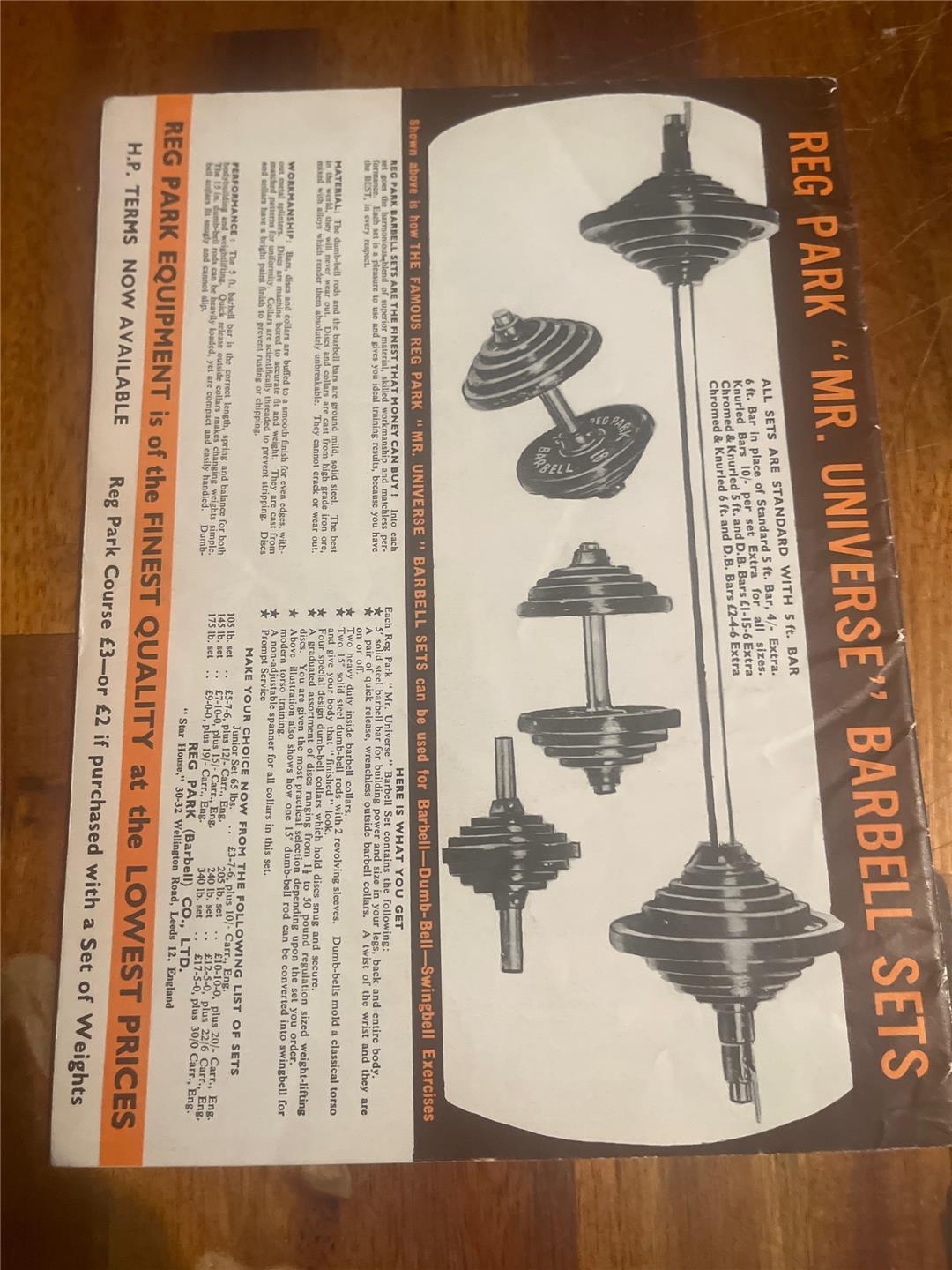 THE REG PARK JOURNAL bodybuilding magazine LYNN LYMAN & DIANA FRANCOMBE ...