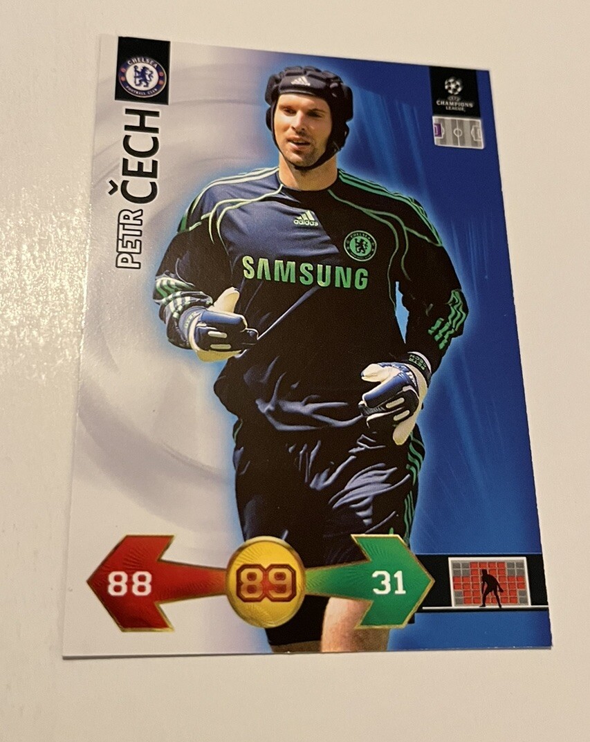 Panini Super Strikes 2009-10 Champions League Petr CECH Chelsea Trading ...