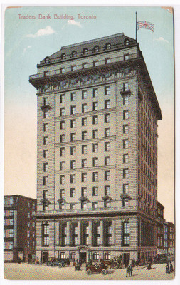 Traders Bank Toronto Ontario Canada 1910c postcard | eBay