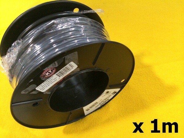 1m x 103 Amp Battery cable 6BS Black 13 mm2 Electrical auto wire TYCAB ...