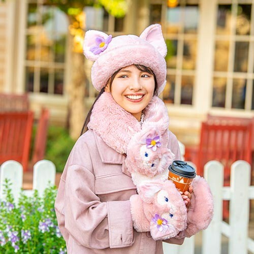 Tokyo Disney Resort Sea LInabell Duffy and Friends Winter Scarf LIna ...