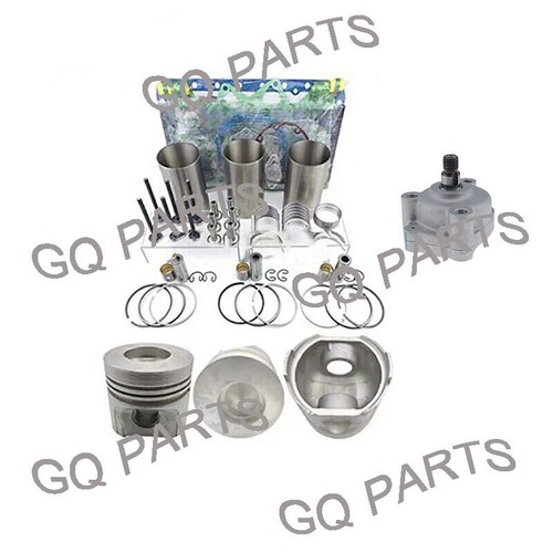 FOR Kubota D782 D782E Engine Rebuild Kit & Oil Pump Engine B7410 G2160 ...
