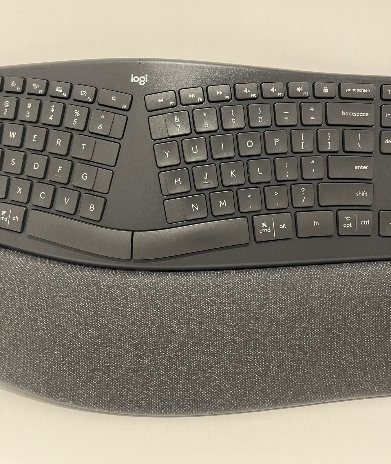 Logitech ERGO K860 Wireless Keyboard Black /Not Dongle! | eBay