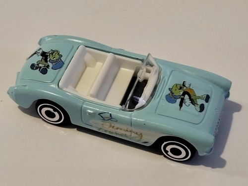 Hot Wheels classic cartoon JIMINY CRICKET 1956 Chevy CORVETTE custom | eBay