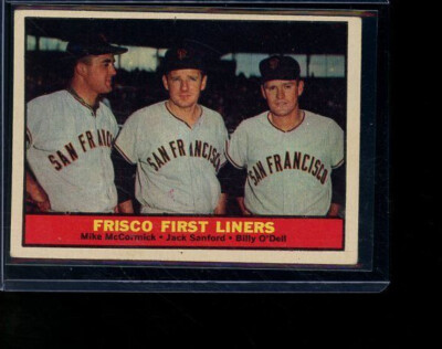1961 TOPPS FRISCO FIRST LINERS #383 SAN FRANCISCO GIANTS | eBay