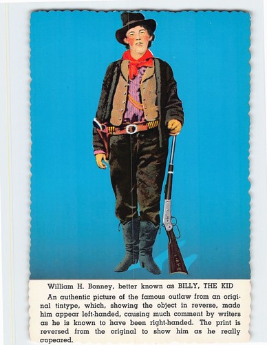 Postcard William H. Bonney better known as Billy, The Kid | eBay