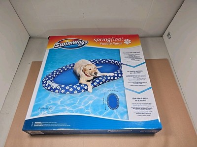 SwimWays Paddle Paws Spring Float Dog Raft, Large (65 lbs. and Up ...