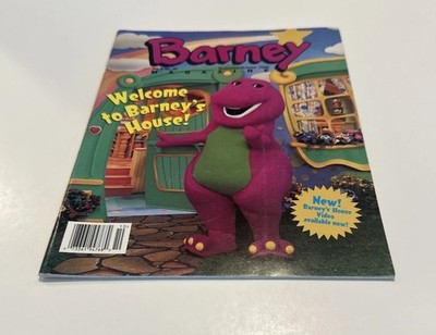 Vtg Barney Magazine, Vol 4 No. 20 Sept./Oct. 2000 Posters & Cutouts ...