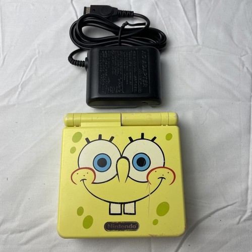 Nintendo Game Boy Advance SP AGS 101 Spongebob Squarepants Oem System ...