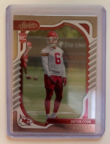 Bryan Cook - Rookie - Absolute Football 2022 - Kansas City Chiefs NFL ...