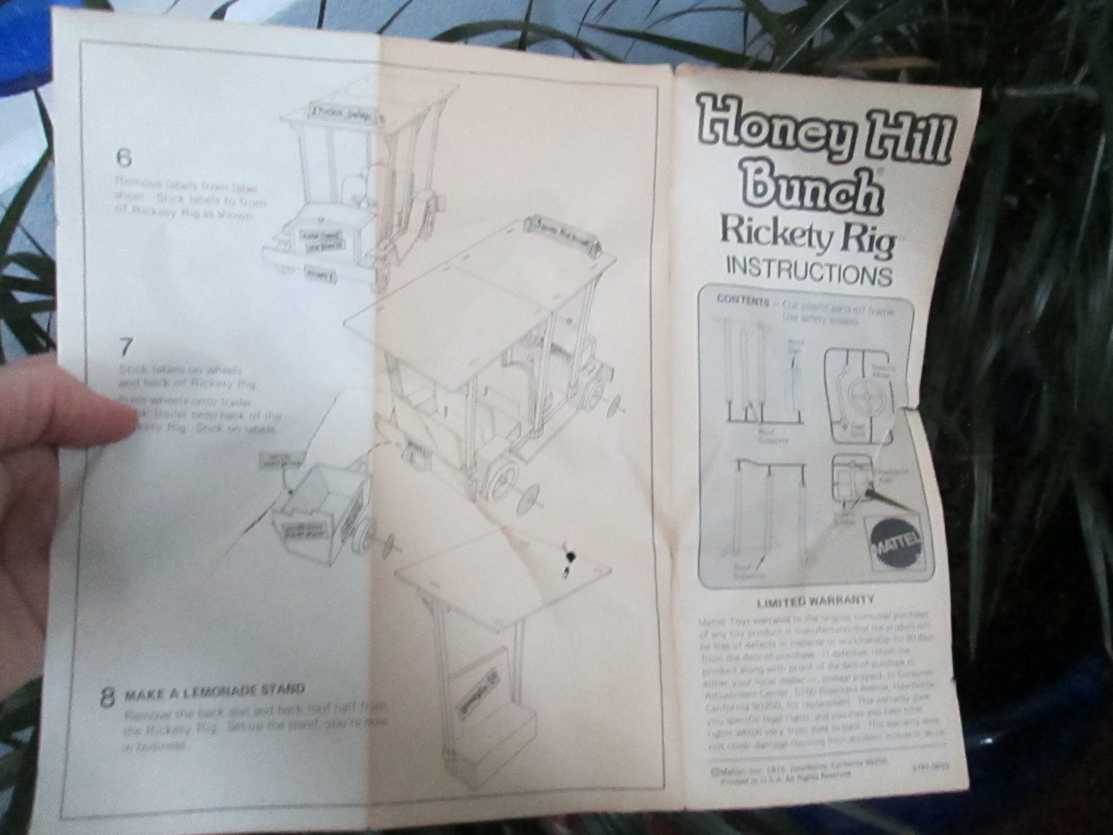 Rare Boxed Complete Vintage Honey Hill Bunch Gang Rickety Rig Bus Car ...