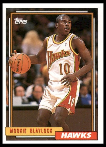 1992 Topps #268 Mookie Blaylock Atlanta Hawks Basketball Card | eBay