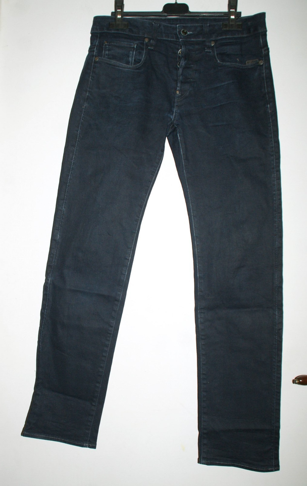 JEAN PANTALON homme Marque G STAR RAW Taille 40 couleur Bleu Marine ...