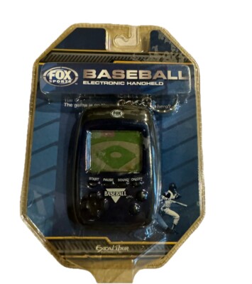 BASEBALL KEYCHAIN GAME ELECTRONIC HANDHELD EXCALIBUR FOX SPORTS LCD TOY ...