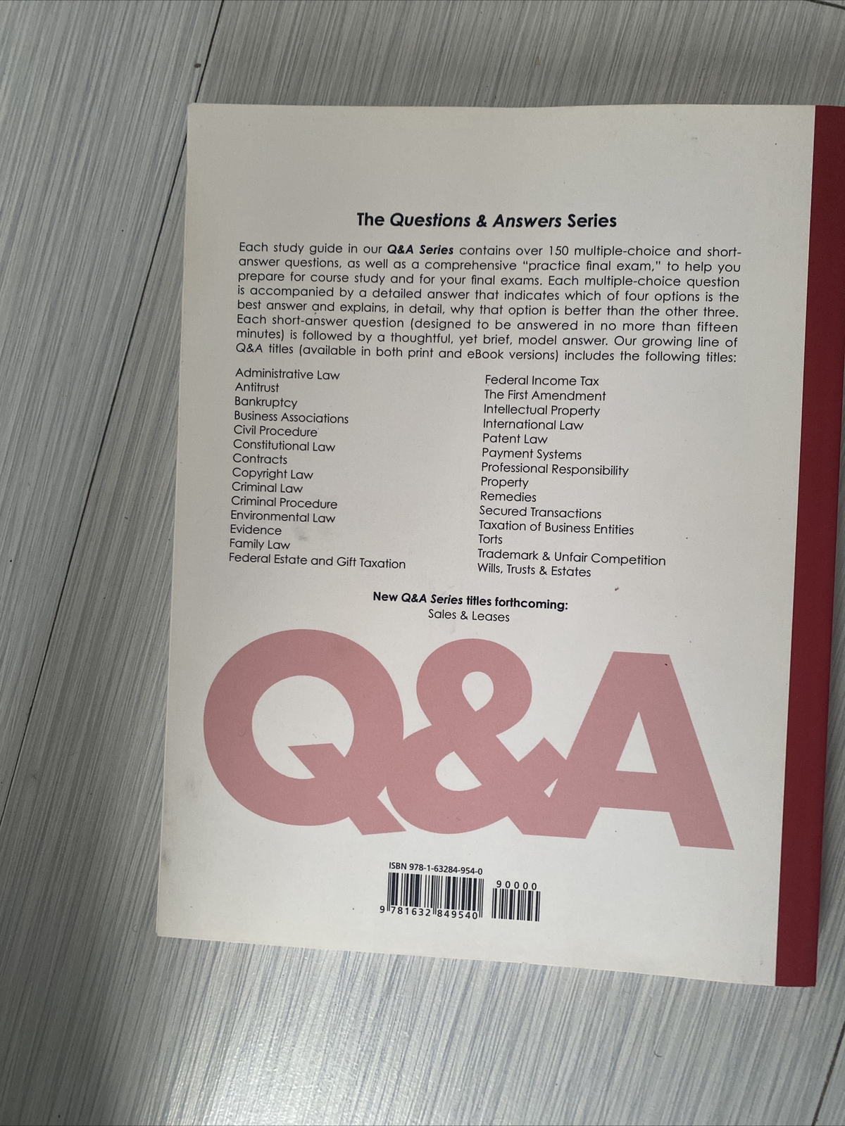 Questions and Answers Ser.: Questions and Answers : Criminal Procedure ...