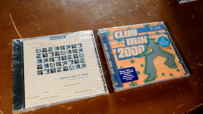 LOT OF 2 SEALED VARIOUS ARTISTS CDS CLUB MIX 2000 2 CD SET / ADULT POP ...