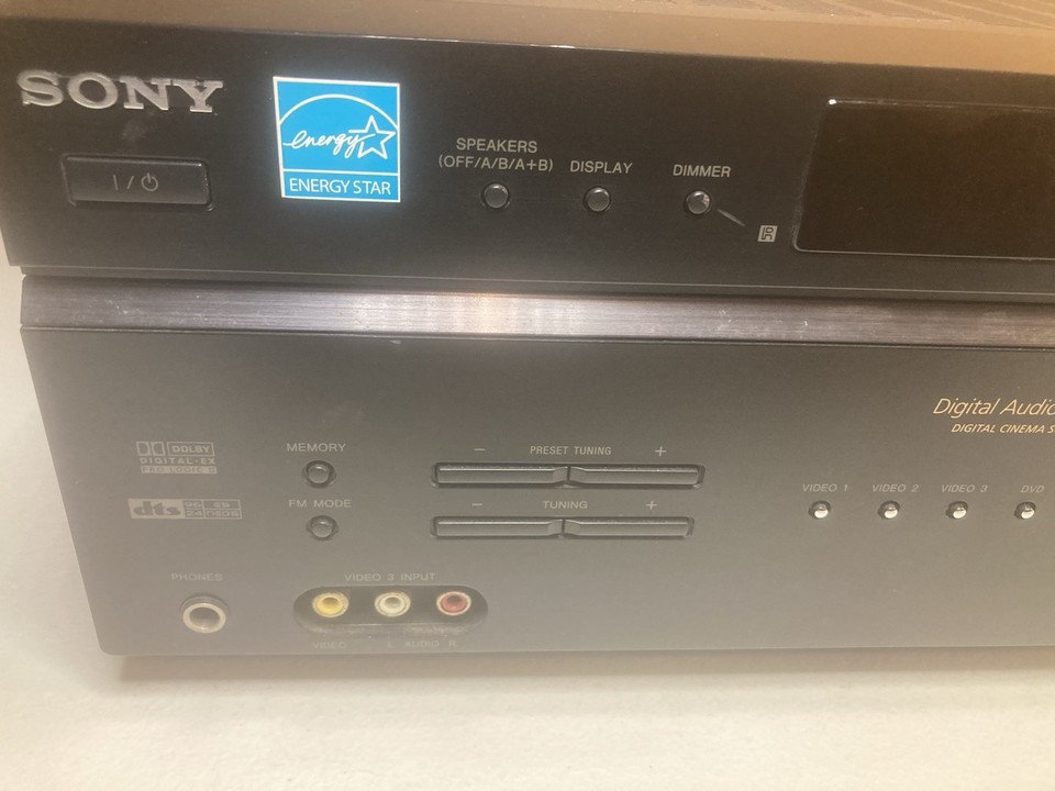 Sony STR-DE697 FM Stereo/AM Receiver Dolby Digital Audio/Video Control ...
