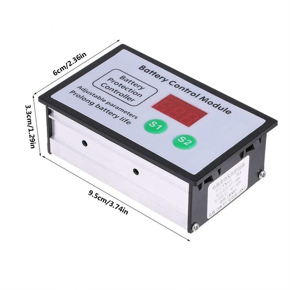 10-60V Battery Over-Discharge Under Voltage Disconnect Protection ...