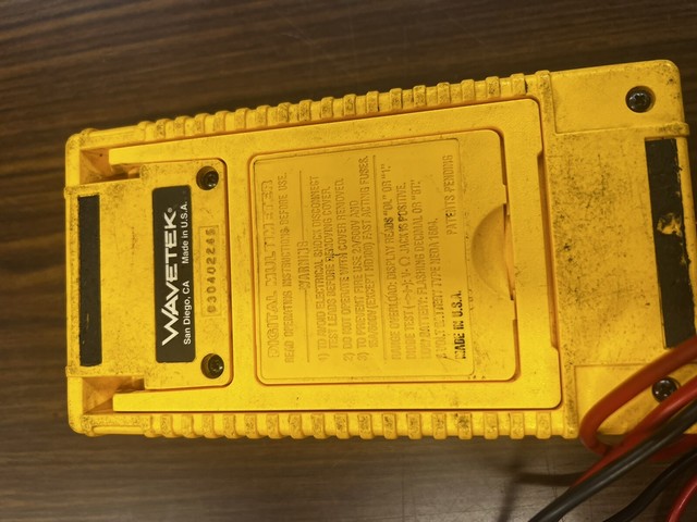 Wavetek HD110 Digital Multimeter With Leads Tested for sale online | eBay