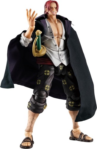 MegaHouse VARIABLE ACTION HEROES ONE PIECE SHANKS Ver.1.5 190mm Action ...