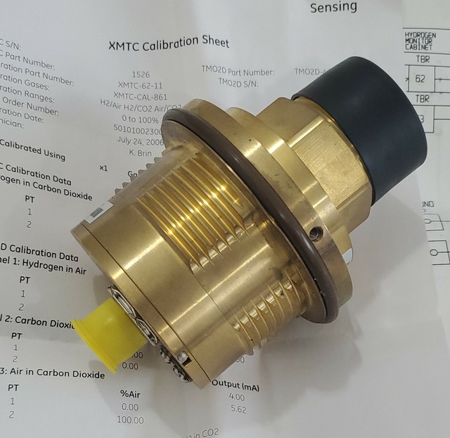 * GE XMTC-62-11 Thermal Conductivity Gas Analyzer H2 CO2 for sale ...