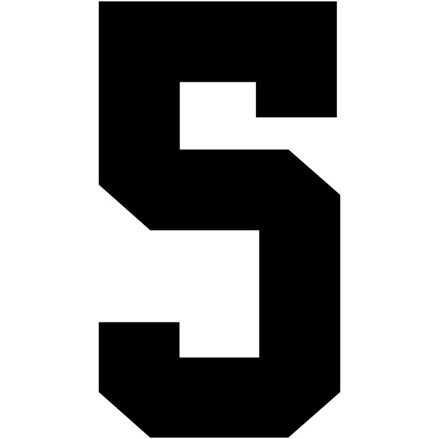 Varsity Number 5 Decal Sticker Vinyl Window College Athletic Letters ...