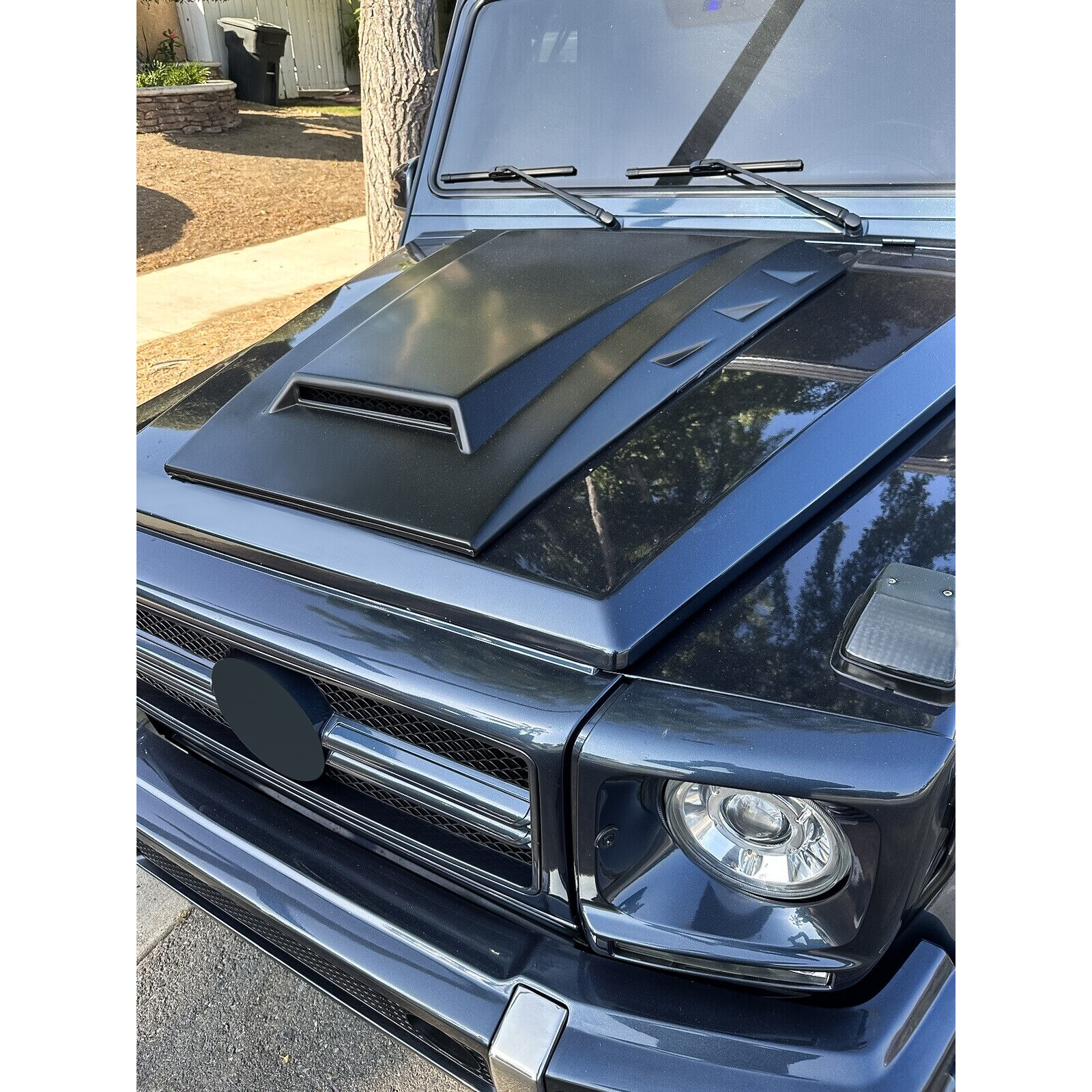 ABS Hood Scoop Bonnet Body Kits For 1999-2018 Mercedes G-Class W463 ...