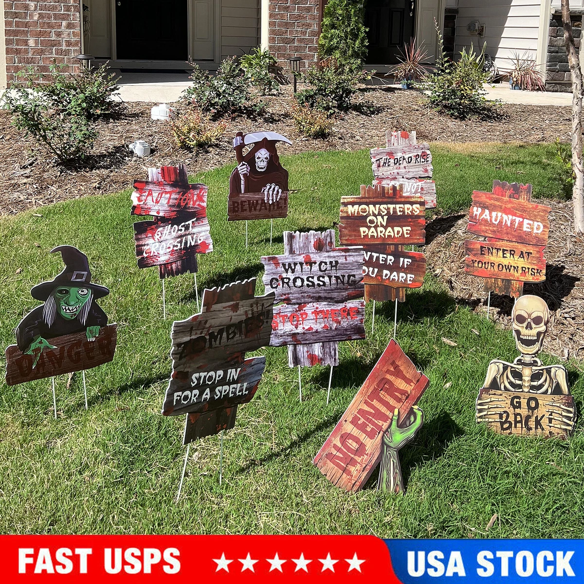 Halloween Warning Signs