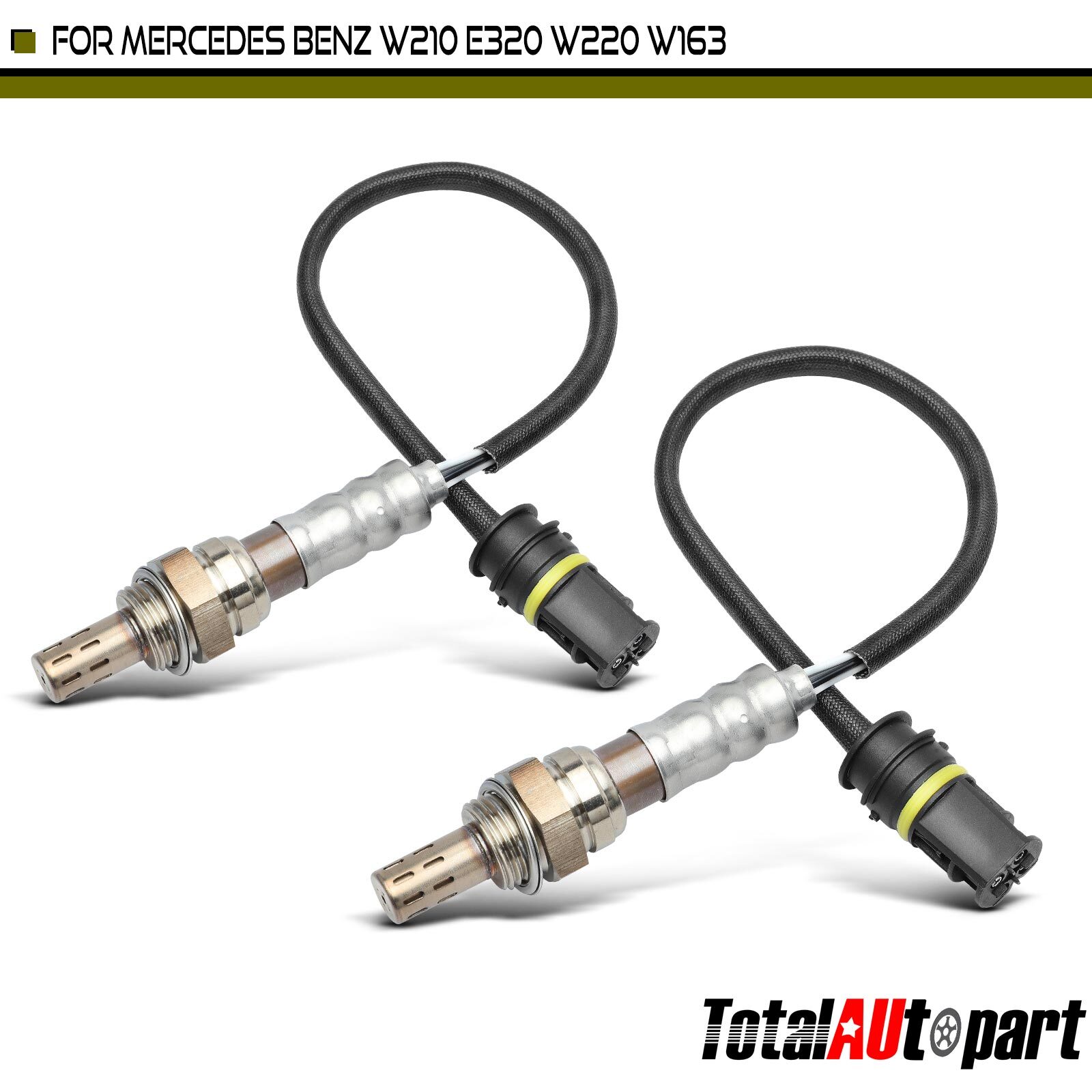 2x Oxygen Sensors for Mercedes Benz W210 E320 W220 W163 Upstream or ...